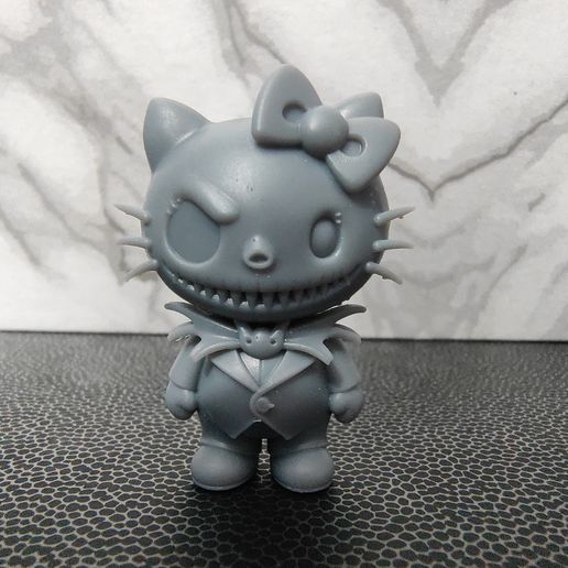 👋 hello kitty X the nightmare before christmas jack skellington・3D ...