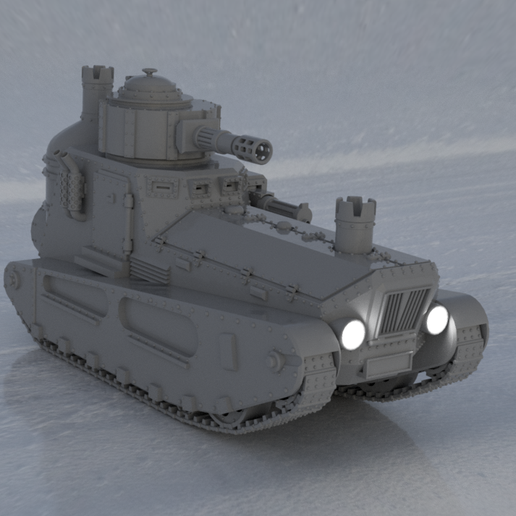 🪖 steamtank m21・ 3D File for 3D printing・Cults