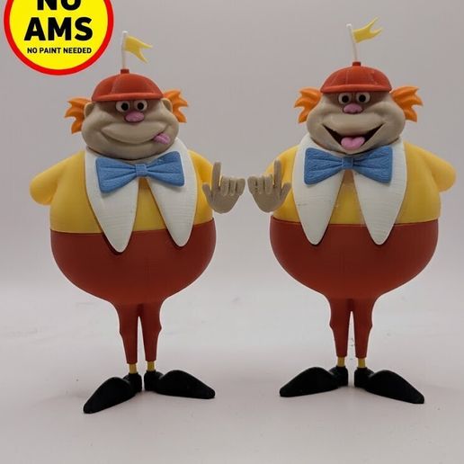 👾 Alice in Wonderland figurine of the tweedle twins dee and dum・ 3D ...