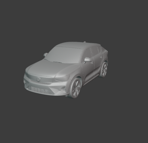 ⚡ 2022 Volvo C40 Recharge・ STL File for 3D printing・Cults
