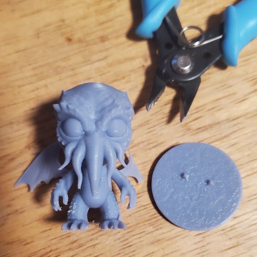 3D print Mini Cthulhu • made with Elegoo Mars 5 ultra・Cults
