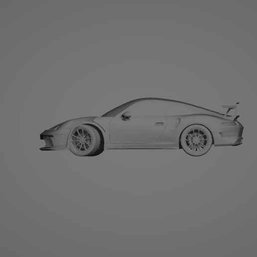 👾 Porsche 911 GT3 RS (2018) – 3D Printable Track-Ready Supercar Model ...