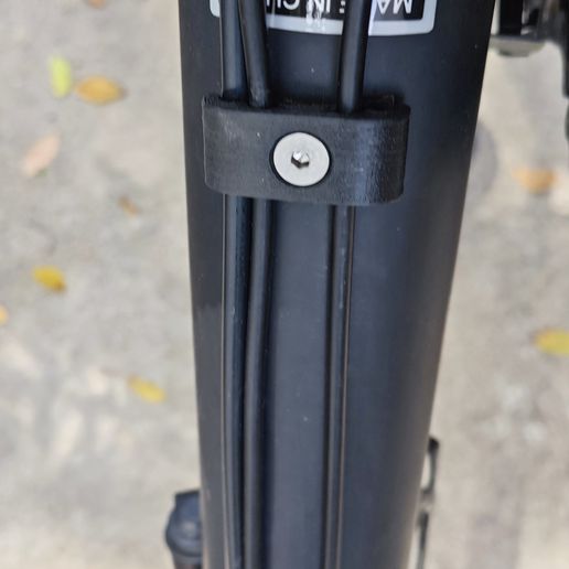🔌 GT Bike Cable Guide Downtube・ STL File for 3D printing・Cults