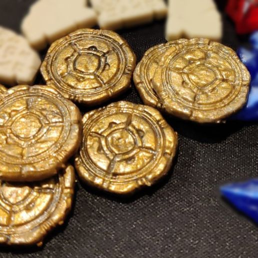 🪙 Lost Ruins of Arnak Coin (High Detail)・ 3D File for ・Cults