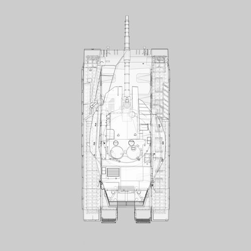 STL file Merkava Tank 🪖 ・Design to download and 3D print・Cults