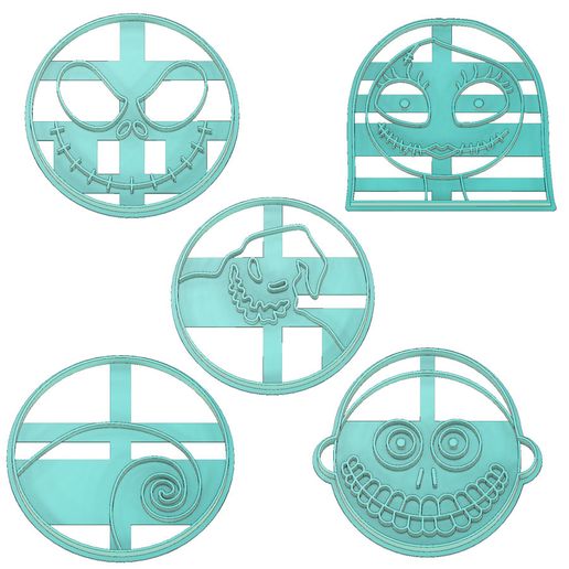 🎄 THE NIGHTMARE BEFORE CHRISTMAS COOKIE CUTTER, JACK SKELLINGTON COOKIE ...