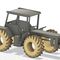 Archivo STL Bruder Carretilla elevadora rc Conversión・Modelo para descargar e imprimir en 3D・Cults