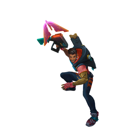 STL file Cyber Pop Akshan - 12 Variant Print Pack (League of Legends) 👾 ...