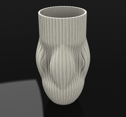 STL file special design channel vase 🏺 ・3D print object to download・Cults
