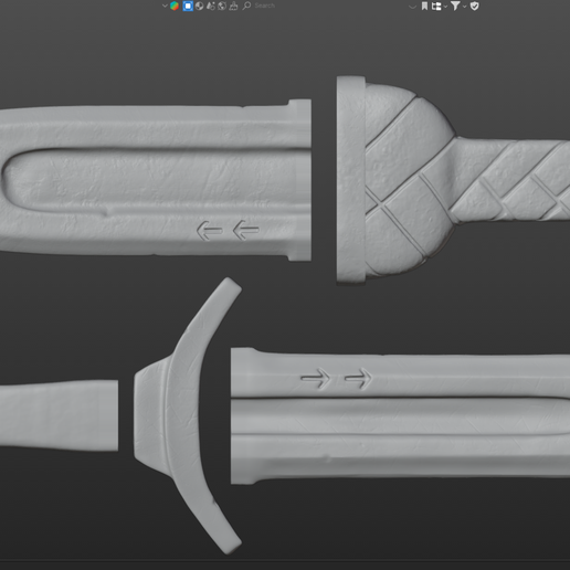 🗡️ Thorfinn's Daggers - Vinland Saga・ 3D File for 3D printing・Cults