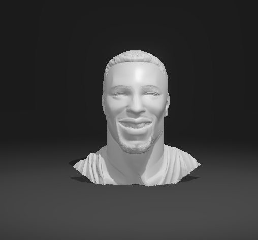 👤 Saquon Barkley Premium Statue・ STL File for 3D printing・Cults
