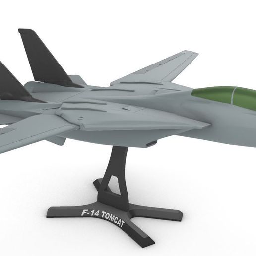 🔝 F 14 Tomcat Top Gun 1:48・ 3D File for 3D printing・Cults