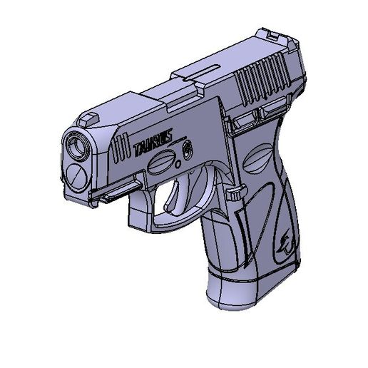 ♉ Taurus Taurus G3c REAL SIZE・ STL File for 3D printing・Cults