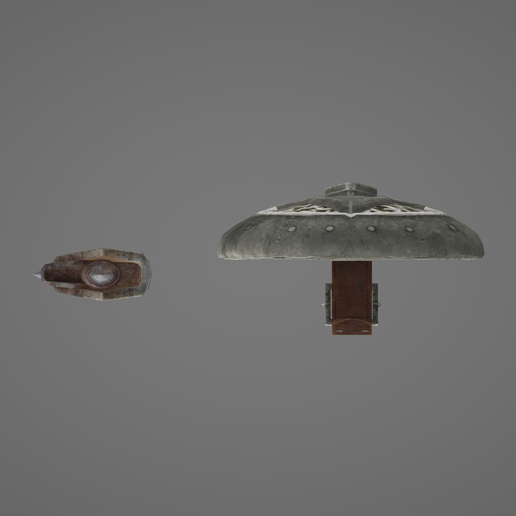STL file MONSTER HUNTER WORLD KJARR SWORD AND SHIELD 👹 (OBJ)・Model to ...