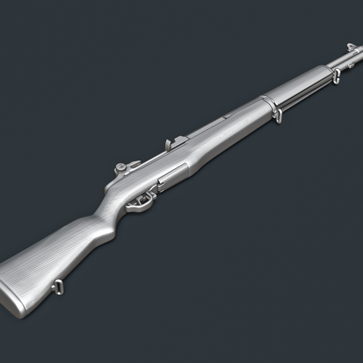 🔫 M1 Garand Rifle RoZ・ STL File for 3D printing and CNC machining ...