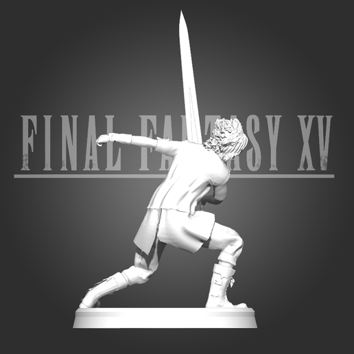 🎲 noctis lucis caelum final fantasy xv miniature for dnd 3d model・Free ...