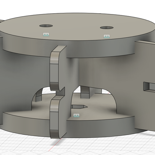 🧑‍🔧 Mock-up air spring・Free STL File for 3D printing・Cults