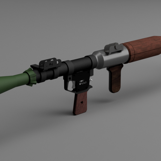 🔫 RPG7 and PSRL-1・ OBJ File for 3D printing・Cults