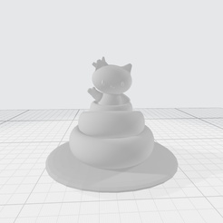 Free STL file hello kitty no dougnut 👋 ・3D printer design to download・Cults
