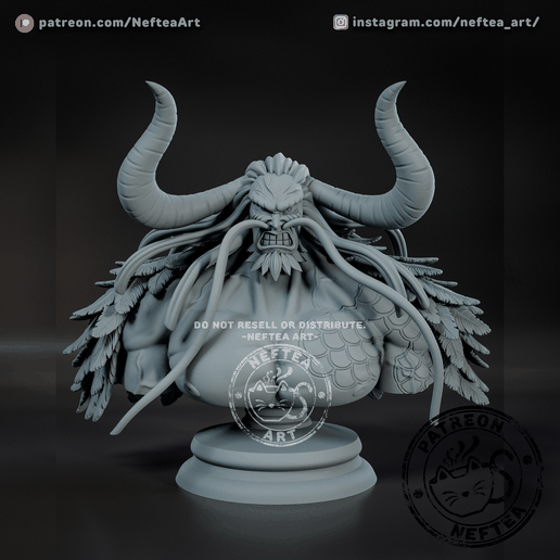 👤 Kaidou・ 3D File for 3D printing・Cults