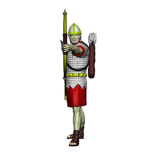 ♏ Roman Archer 1・ STL File for 3D printing・Cults