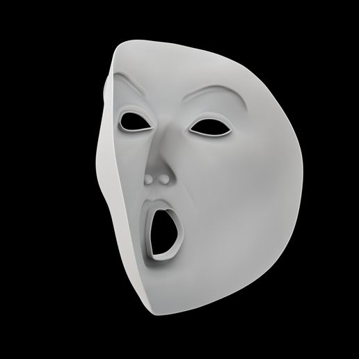 😡 Angry Eyes Mask 3D Print Model・ STL File for 3D printing・Cults