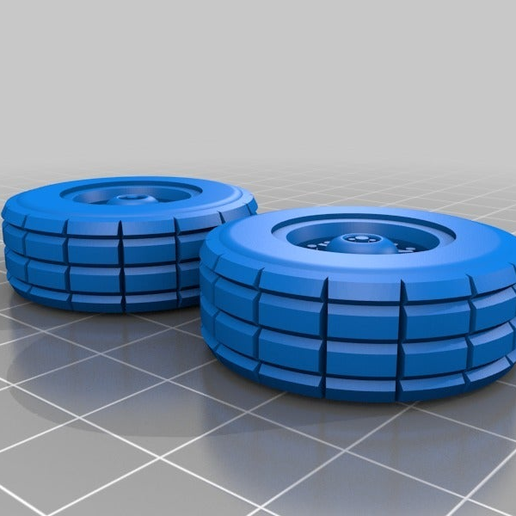 🚗 Wheels・Free STL File for ・Cults