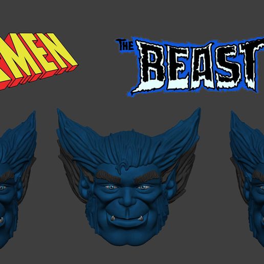 👾 Beast X-MEN 97・ STL File for 3D printing・Cults