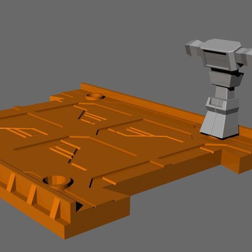 🔦 [CyberBase System] Cybertronian Soundwave Lamp Post・Free STL File for ...