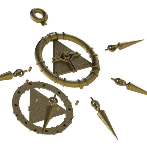 💍 Millennium Ring (Yu-Gi-Oh)・ STL File for 3D printing・Cults