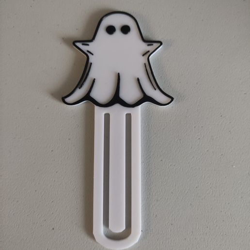 🔖 Bookmark Ghost・Free STL File for 3D printing・Cults