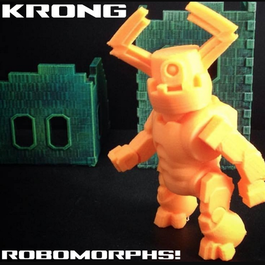 🎲 Krong (RoboMorph)・Free STL File for ・Cults