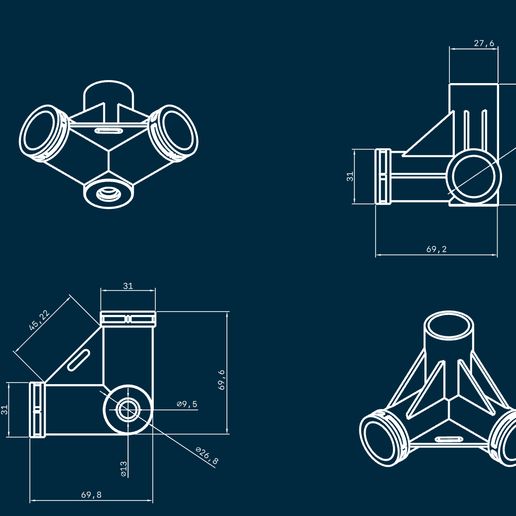 Archivo STL Esquinero 🏢 ・Diseño de impresión en 3D para descargar・Cults
