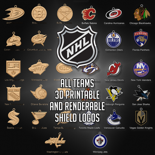 printable nhl logos