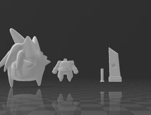 Free 3D file Cloud final fantasy chibi ☁️ ・3D printable object to ...
