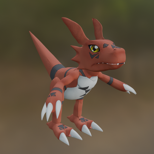 Free STL file GUILMON - MEMORY MAKER 🐉 (3MF and GCODE)・Design to ...