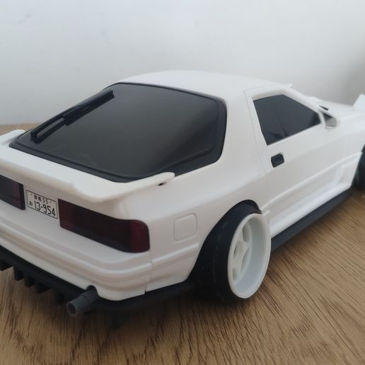🚗 BodyKit LDRC FC RX7 scale 1:18・ STL File for 3D printing・Cults