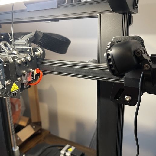 💪 Ender 3 S1 (Pro) C270 mount arm - high and low angle.・Free 3D File ...