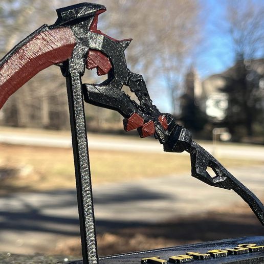 🐉 OSRS Sanguine Scythe of Vitur • Runescape・ STL File for 3D printing・Cults