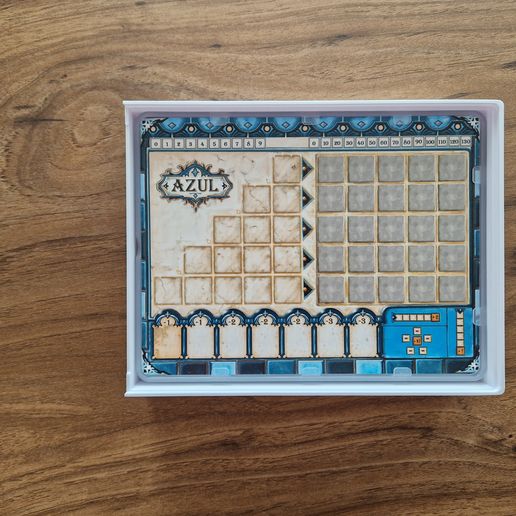 ♟ Azul Mini 3D Print Insert/Organizer・ STL File for 3D printing・Cults
