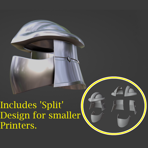 🪖 Shredder Helmet STL - Includes removable mask・ 3D File for 3D ...