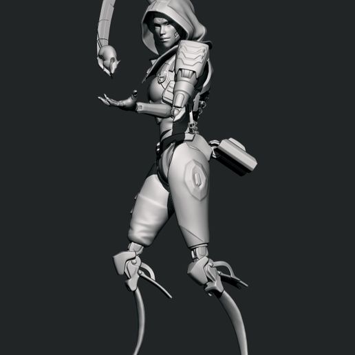 🤖 Ash - Apex Legends・ 3D File for 3D printing・Cults