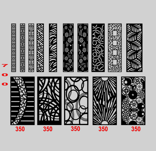 🎨 20 Unique Decorative Panels Bundle | DXF Cut Files | Large Format ...