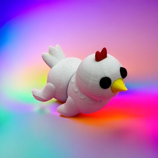 🐔 Articulated Chicken - UnicornicNZ・Free STL File for 3D printing・Cults