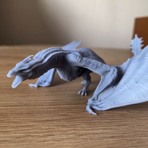 🐉 Syrax dragon fan art - pre supported - FREE model・Free STL File for ...