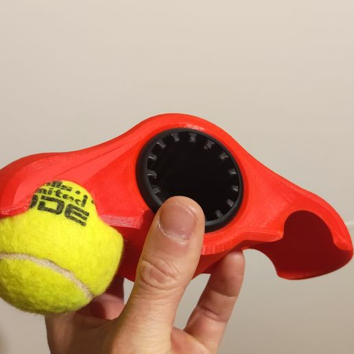 🦶 Wahoo Kicker Core - Rocker Plate - Foot - Tennis Ball・Free STL File ...