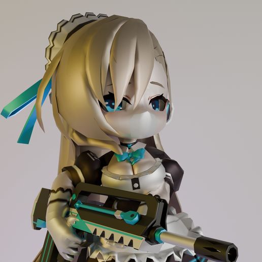👧 Ichinose Asuna (Blue Archieve) Printable・ STL File for 3D printing・Cults