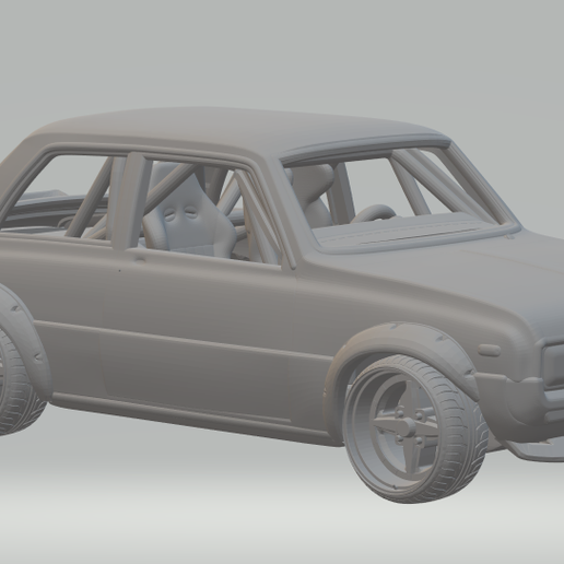 🚗 mazda 1000 sedan custom jdm kit・ STL File for 3D printing・Cults