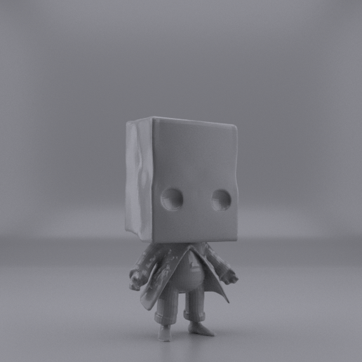 Free STL file Mono Little nightmares 🦸 ・3D printing idea to download・Cults