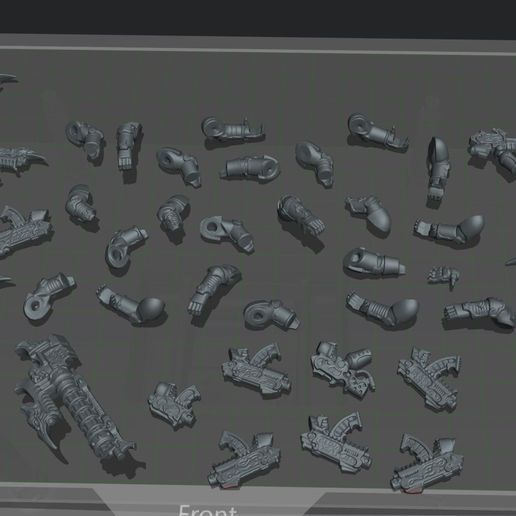 🌬️ Egyptian Dust Golem Soldiers Extra Arms and Weapons・Free 3D File for ...